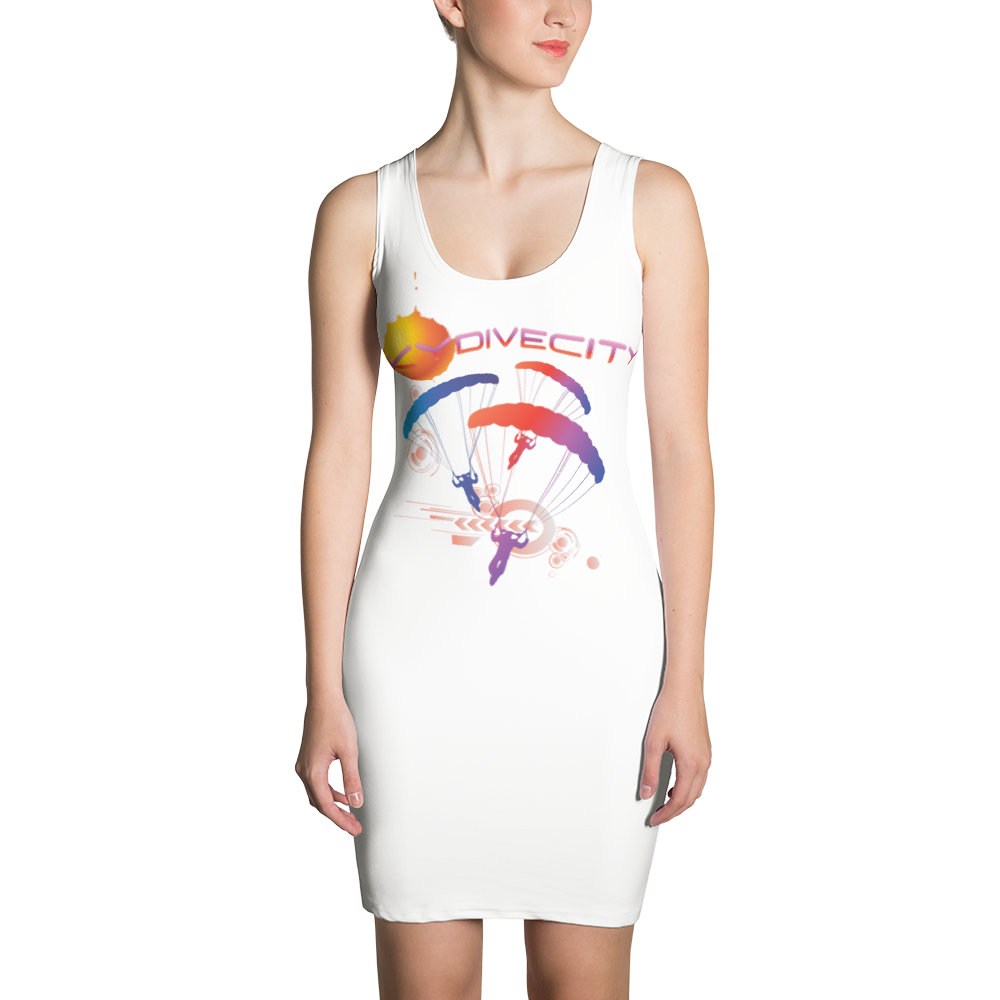 Skydive City - Sunset - Sublimation Cut & Sew Dress – Skydiving Apparel™